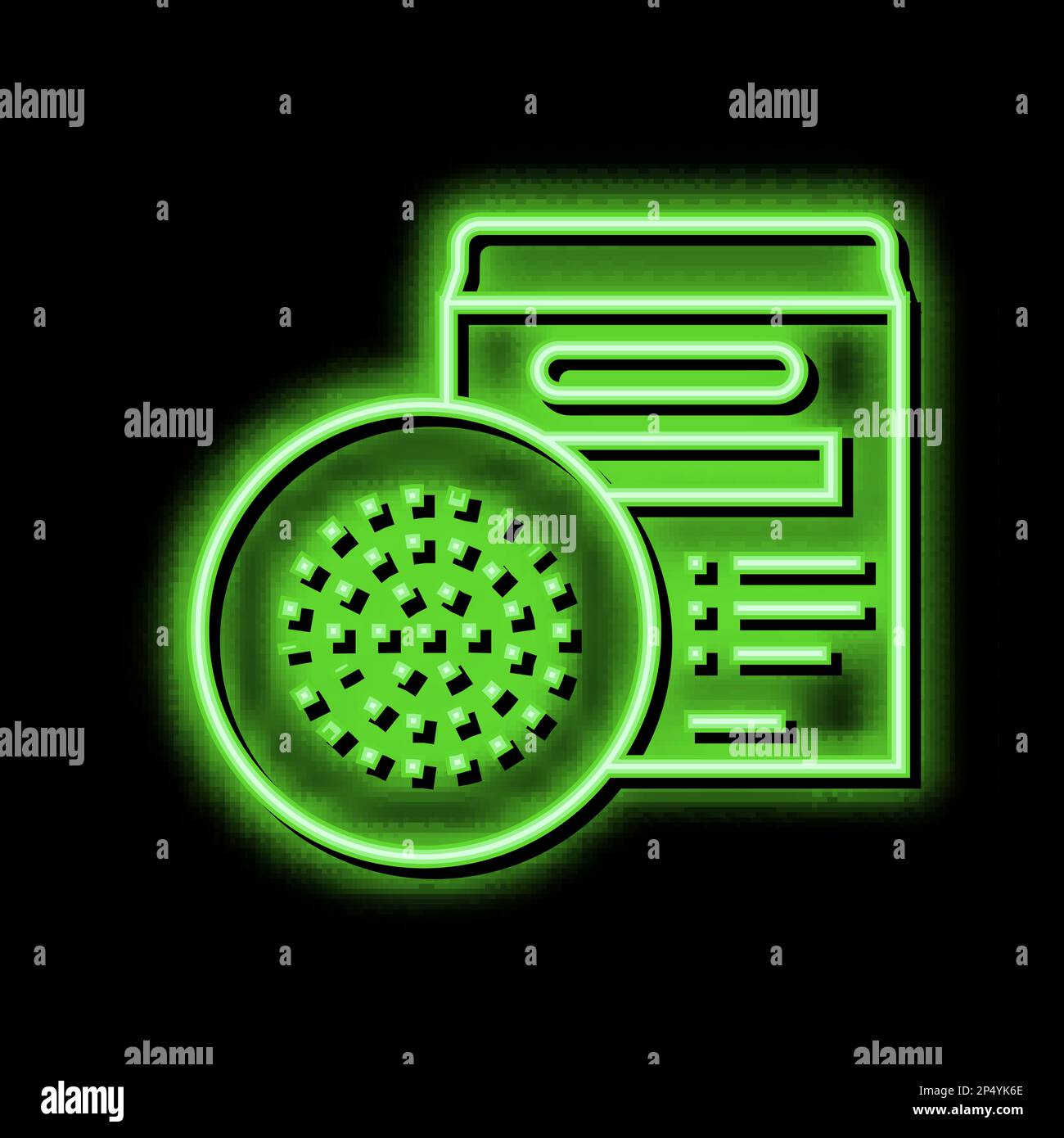 Hookah Foil Neon Glow Icon Illustration Stock Vector Image And Art Alamy