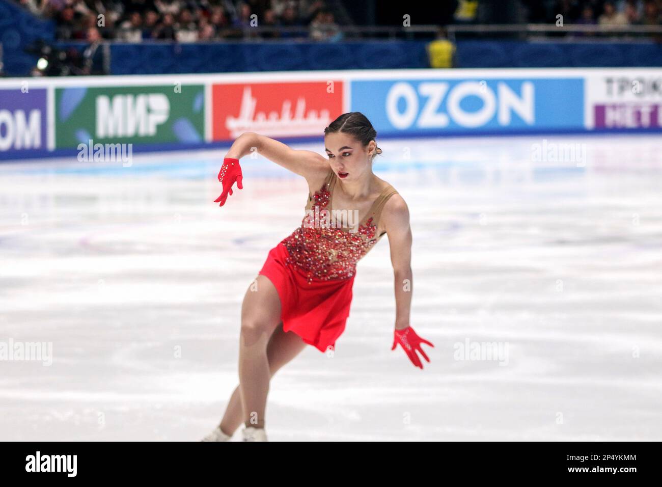 Saint Petersburg, Russia. 05th Mar, 2023. Ksenia Gushchina performs ...