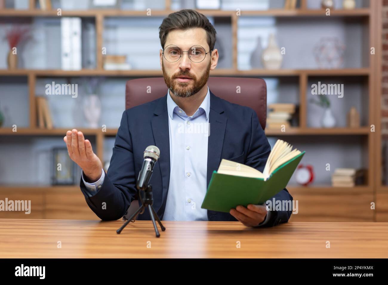 A man, a pastor of a church, a religious community of various ...