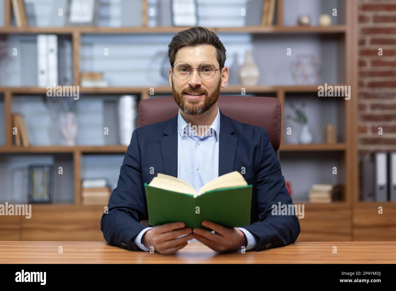 Portrait of a man, a pastor of a church, a religious community of ...
