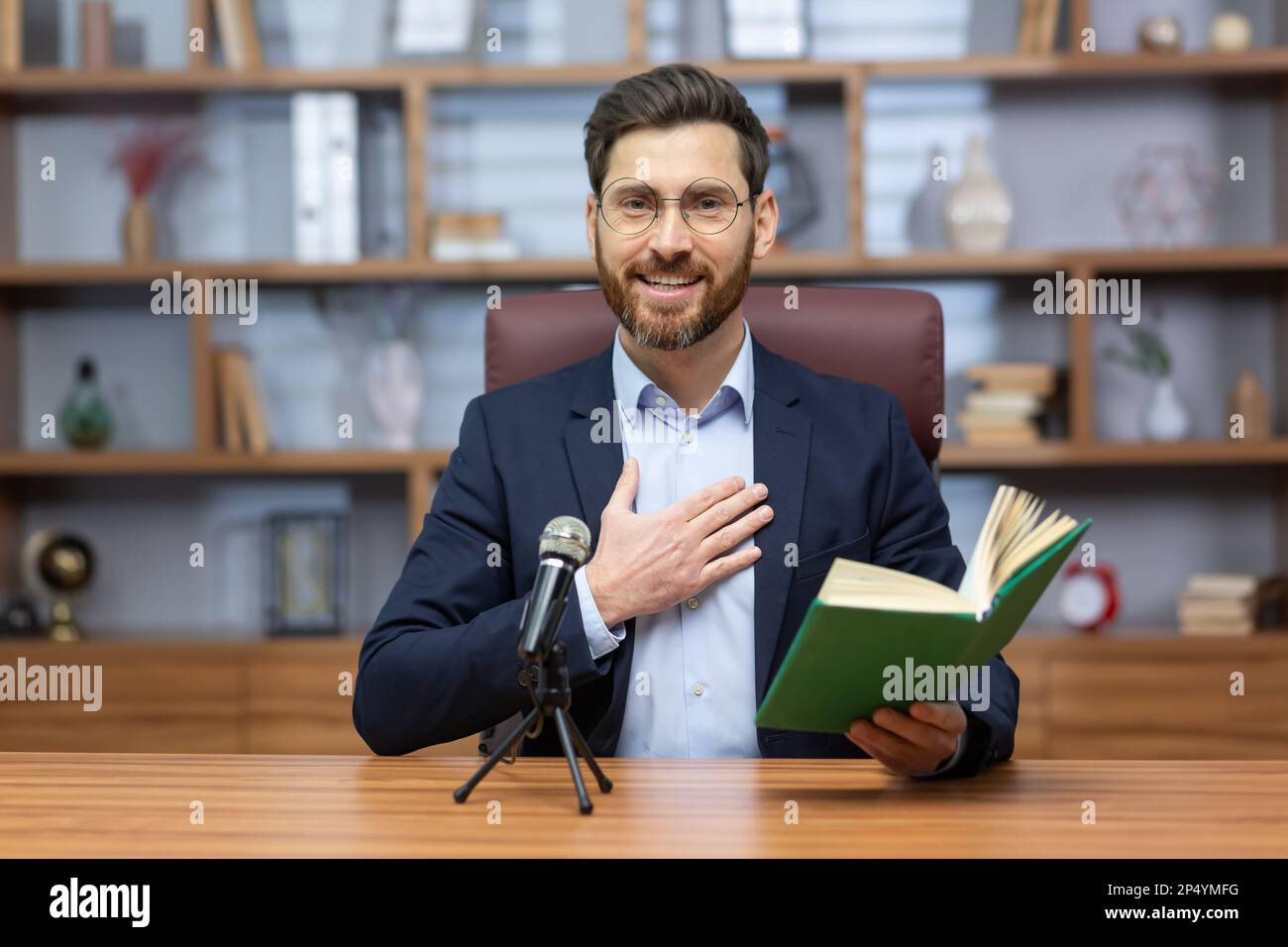 A man, a pastor of a church, a religious community of various ...