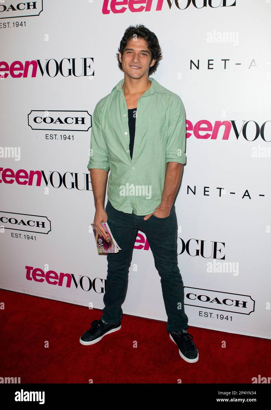 Tyler Posey attends the 9th annual Teen Vogue's Young Hollywood party ...
