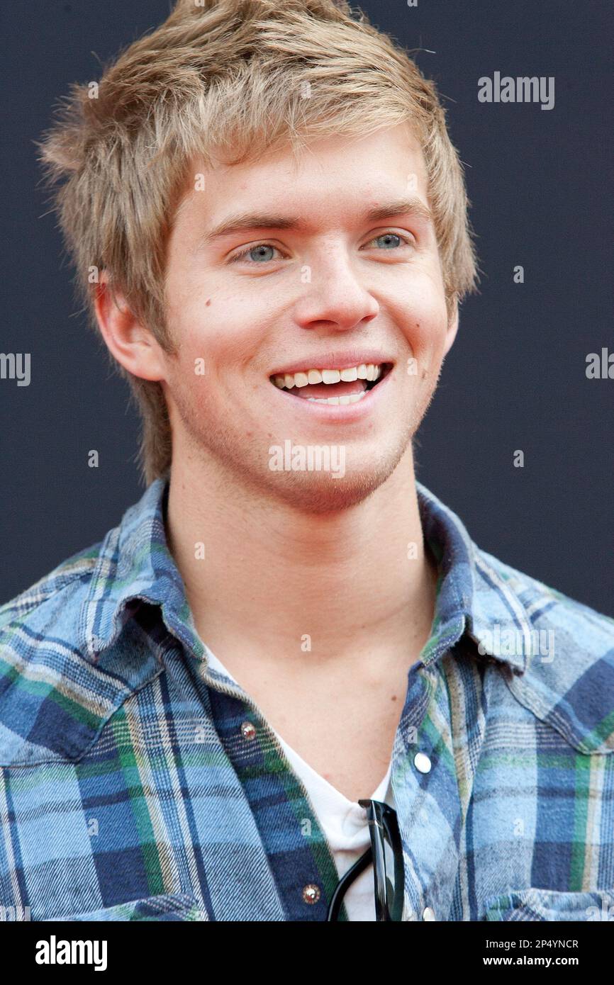 Chris Brochu arrives at the 'Mars Needs Moms' Los Angeles Premiere at ...