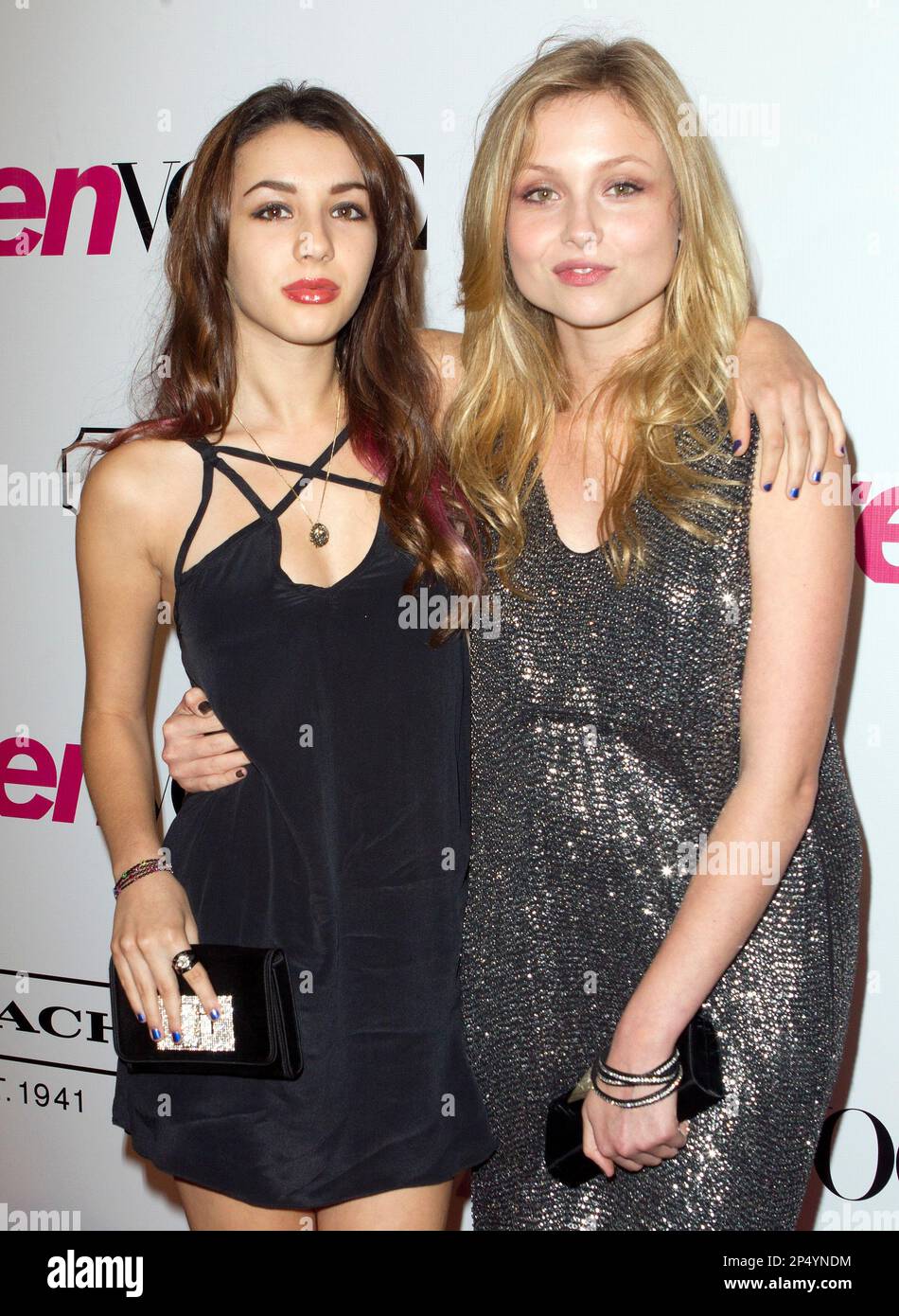 Hannah Marks and Kristi Lauren attend the 9th annual Teen Vogue's Young ...