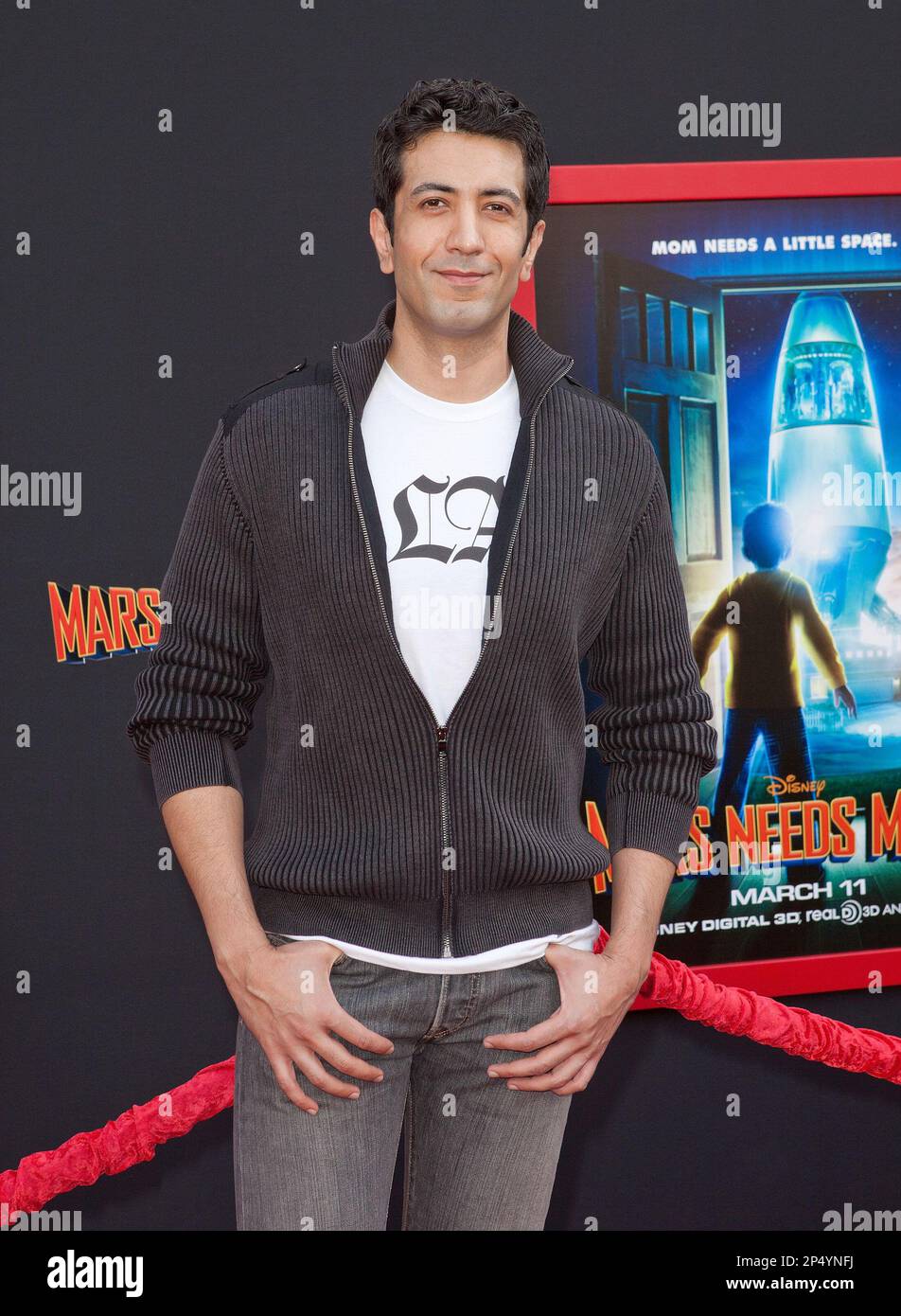 Thomas Tevana arrives at the 'Mars Needs Moms' Los Angeles Premiere at ...