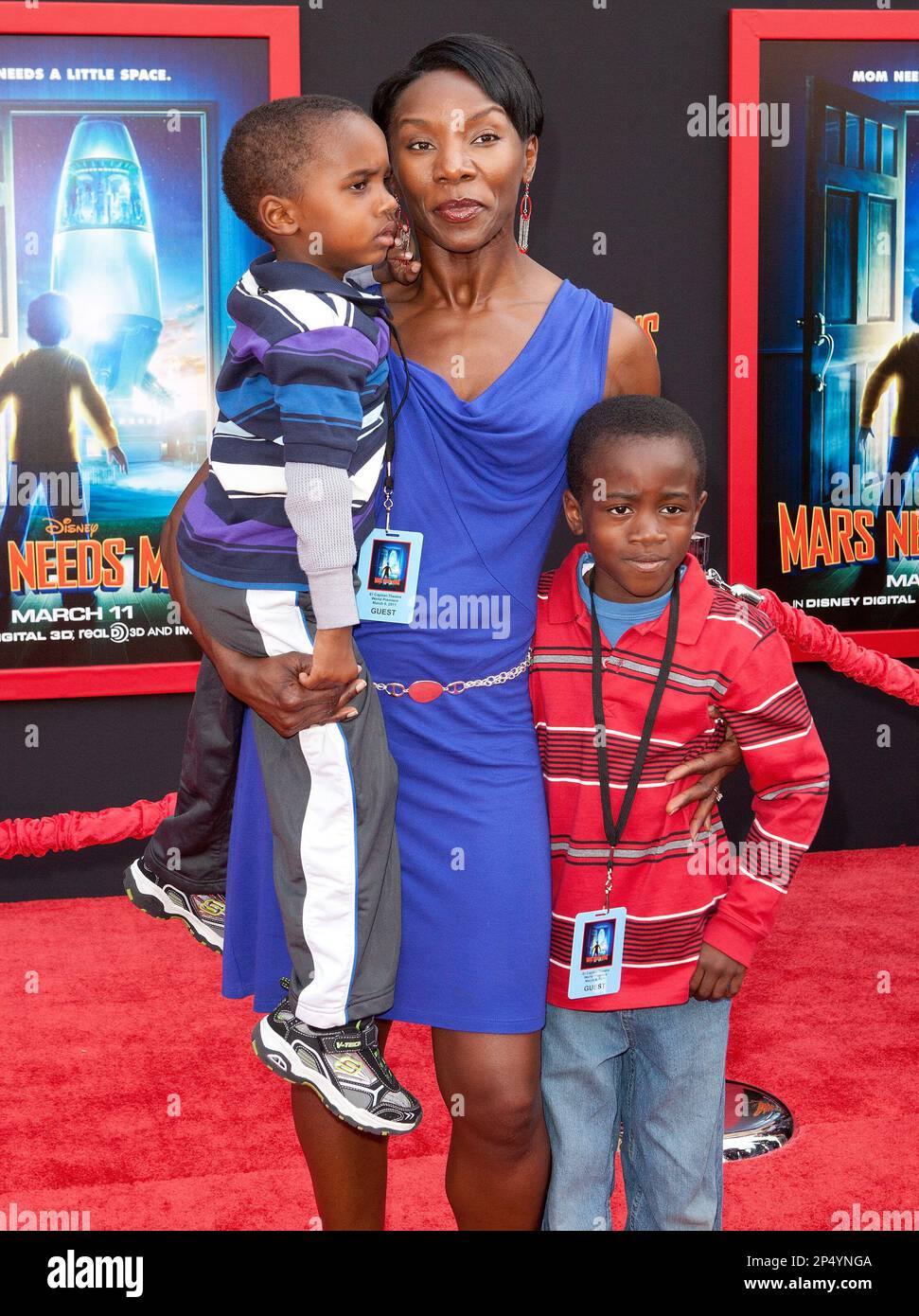 Jeryl Prescott arrives at the 'Mars Needs Moms' Los Angeles Premiere at ...