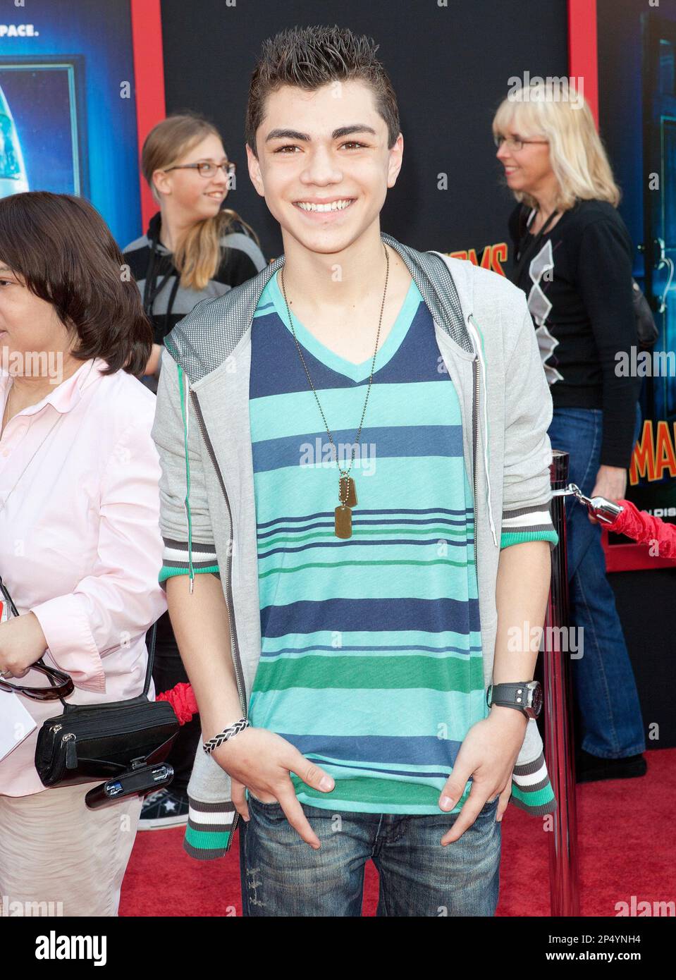 Adam Irigoyen arrives at the 'Mars Needs Moms' Los Angeles Premiere at ...