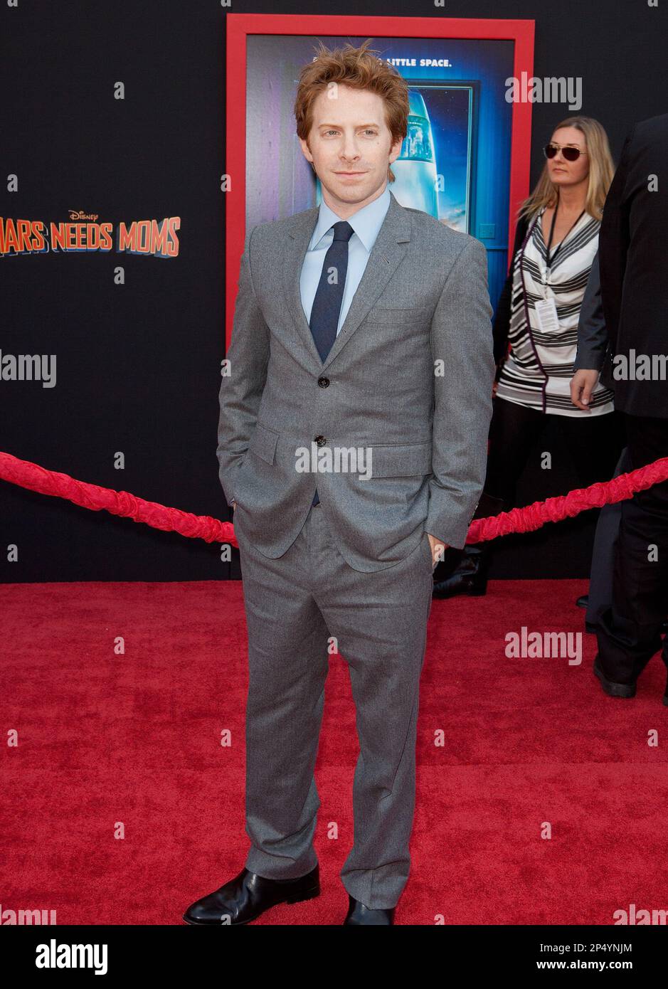 Seth Green arrives at the 'Mars Needs Moms' Los Angeles Premiere at the ...
