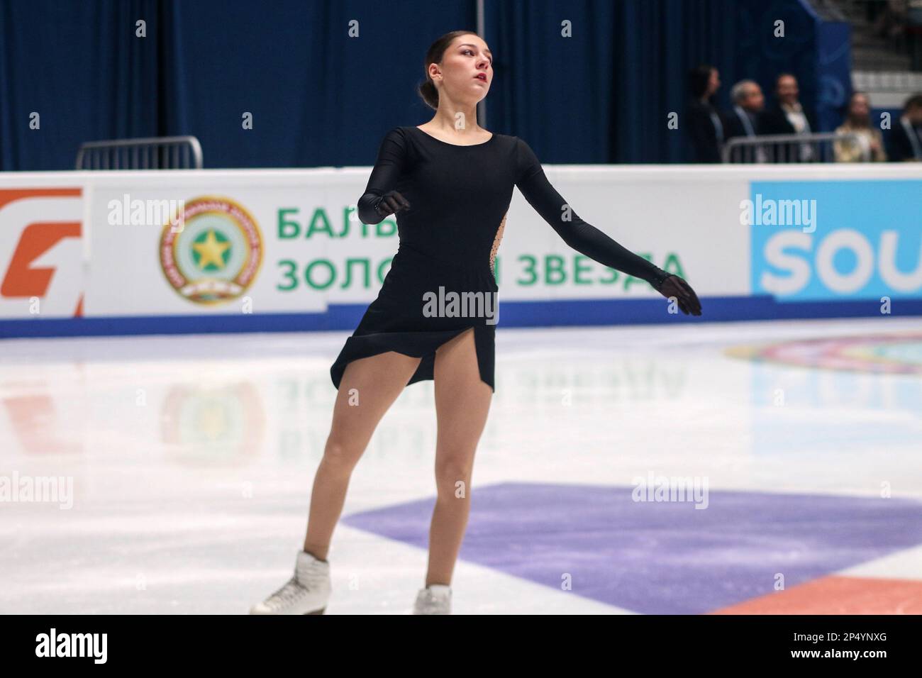 Saint Petersburg, Russia. 05th Mar, 2023. Anna Frolova performs during the rental of Women in ...