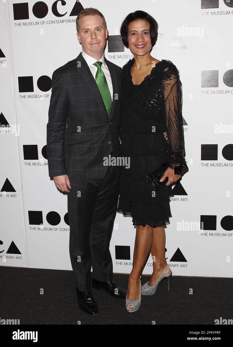 Andrea Fiuczynski arrives at the MOCA Gala 2011 - An Artist's Life ...