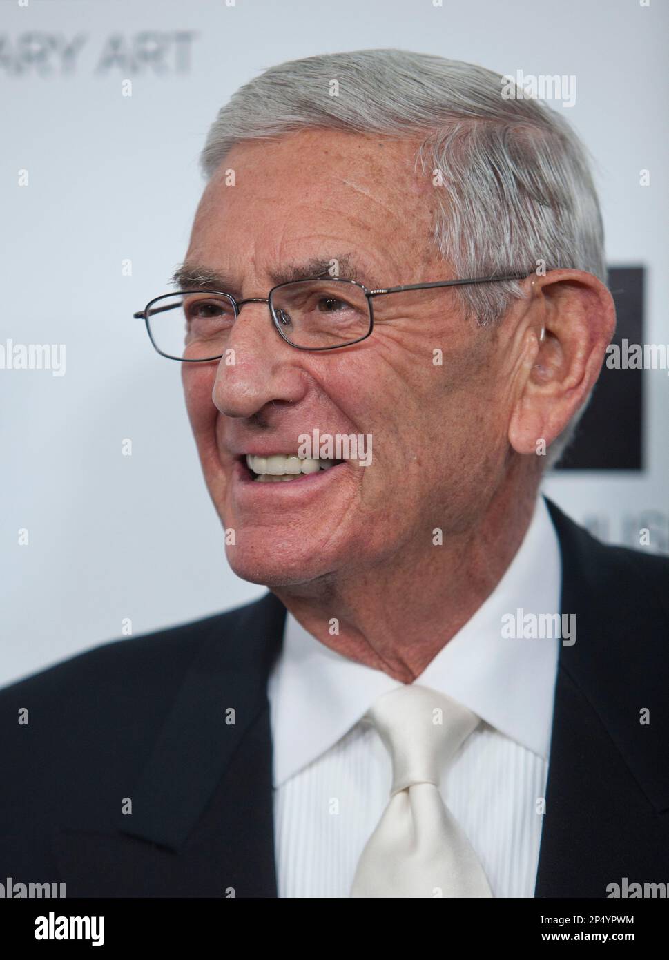 Eli Broad arrives at the MOCA Gala 2011 - An Artist's Life Manifesto ...