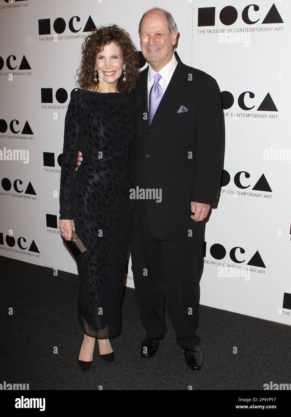 Mandy Einstein and Cliff Einstein arrive at the MOCA Gala 2011 - An ...