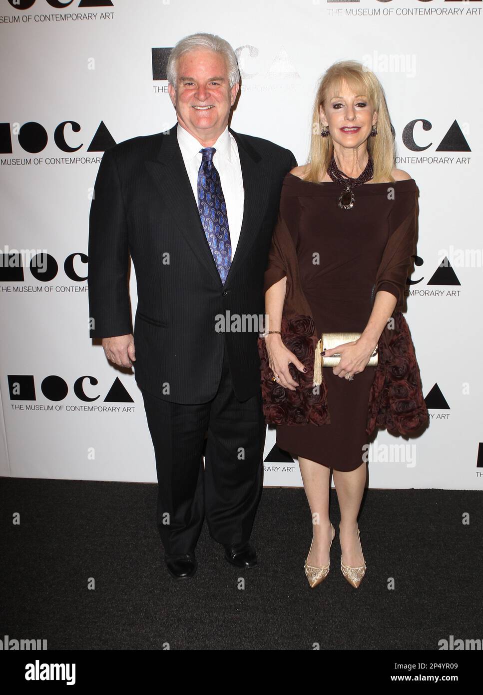Marti Oppenheimer and H. Tony Oppenheimer arrive at the MOCA Gala 2011 ...