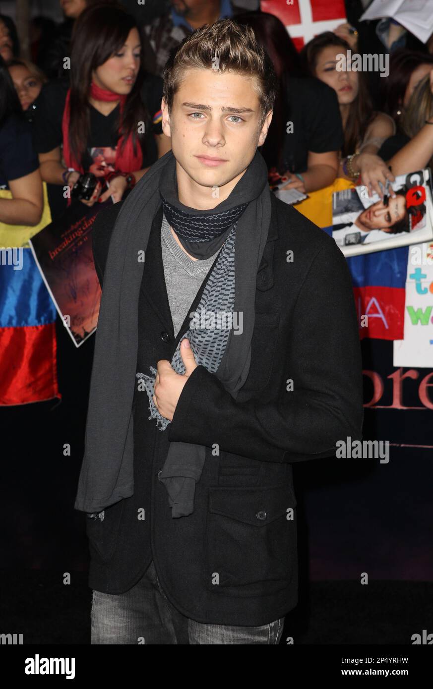 Garrett Backstrom arrives for the premiere of Summit Entertainment's ...