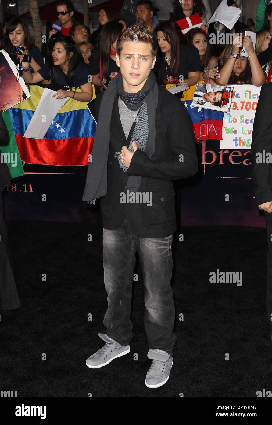 Garrett Backstrom arrives for the premiere of Summit Entertainment's ...