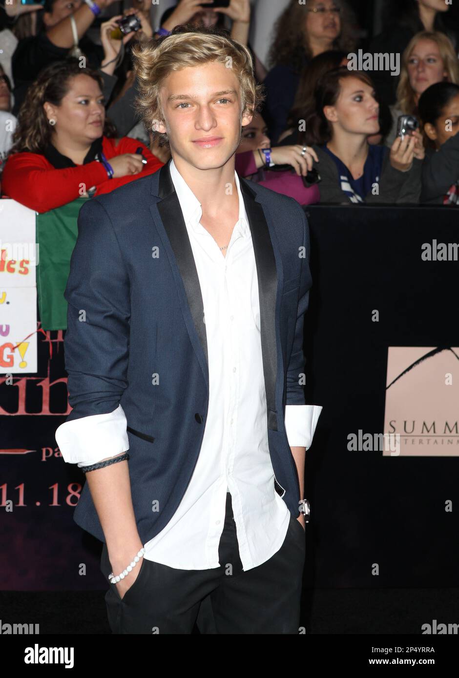 Cody Simpson arrives for the premiere of Summit Entertainment's 'The ...