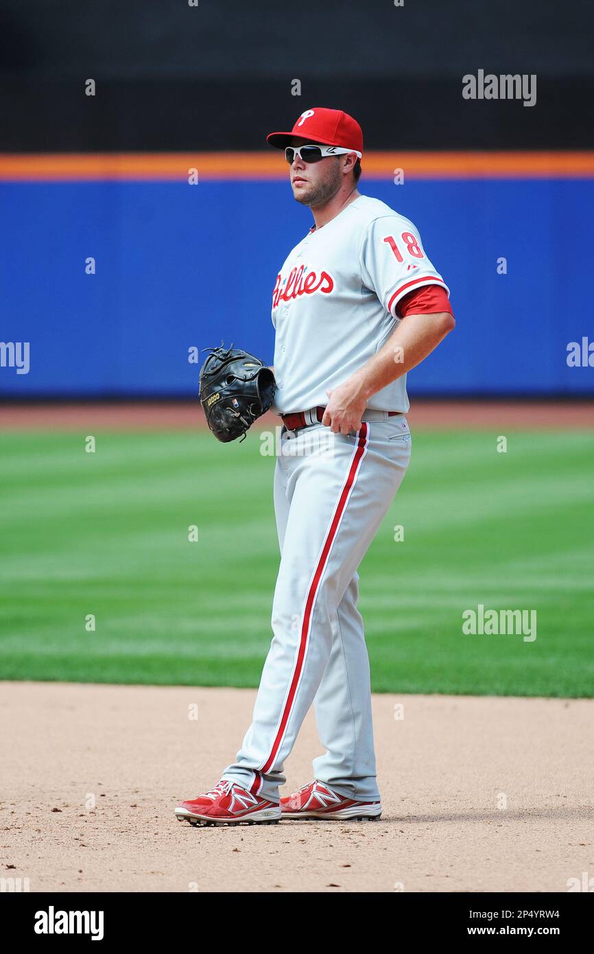 Philadelphia Phillies infielder Darin Ruf (18) during game against the ...