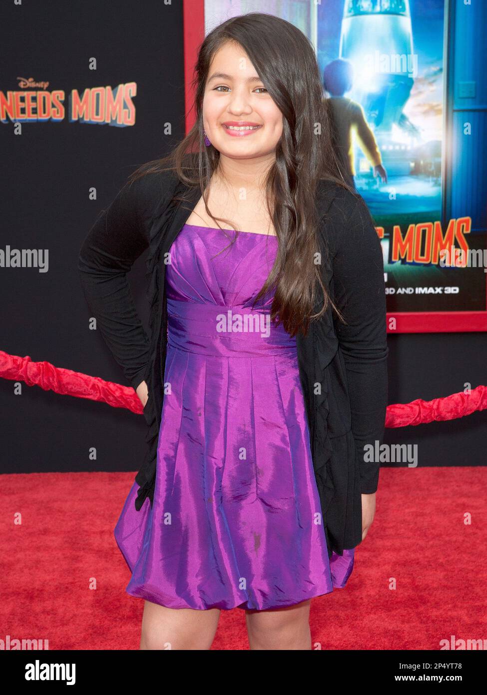 Isabella Rae Thomas arrives at the 'Mars Needs Moms' Los Angeles ...