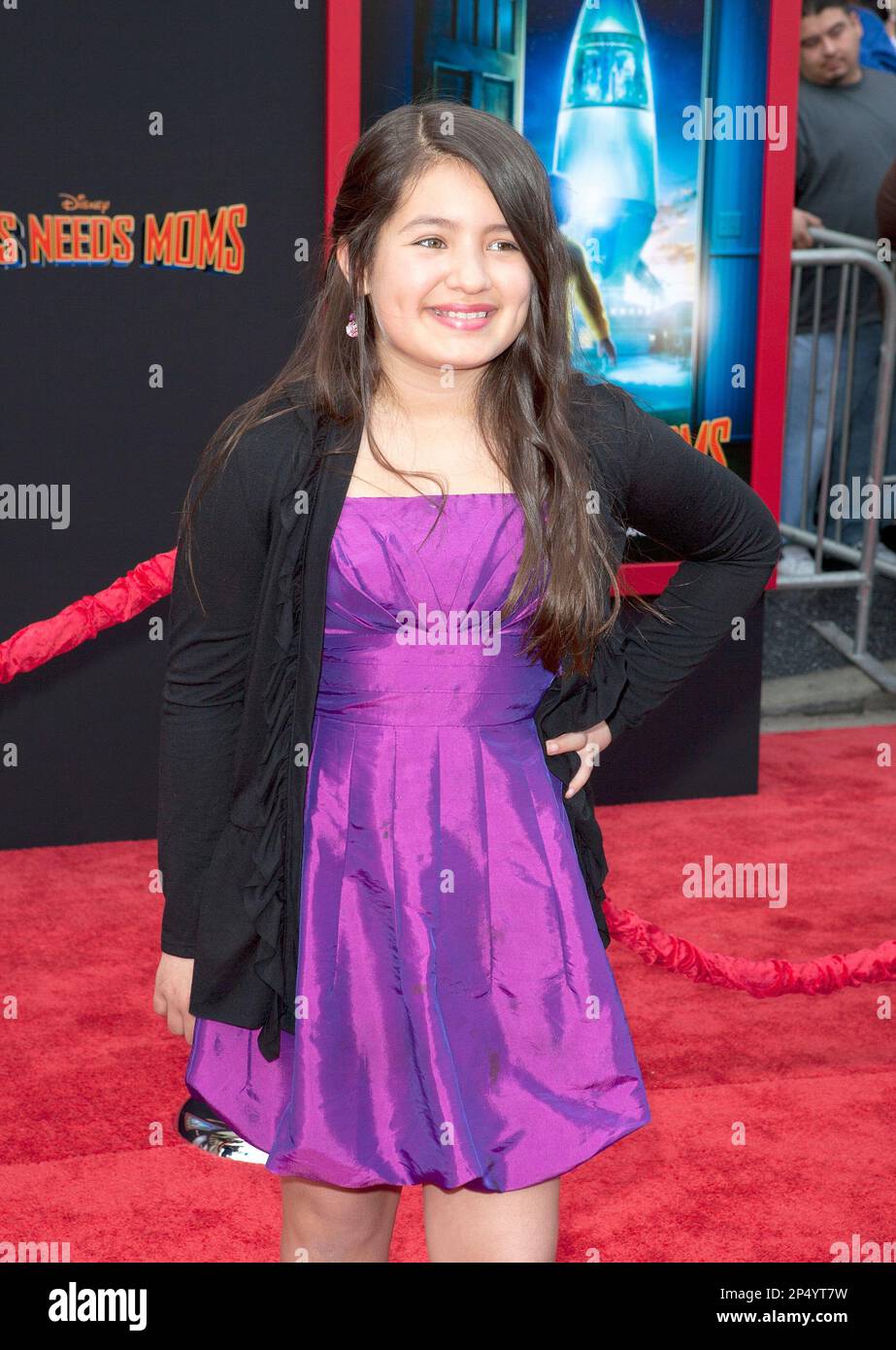 Isabella Rae Thomas arrives at the 'Mars Needs Moms' Los Angeles ...