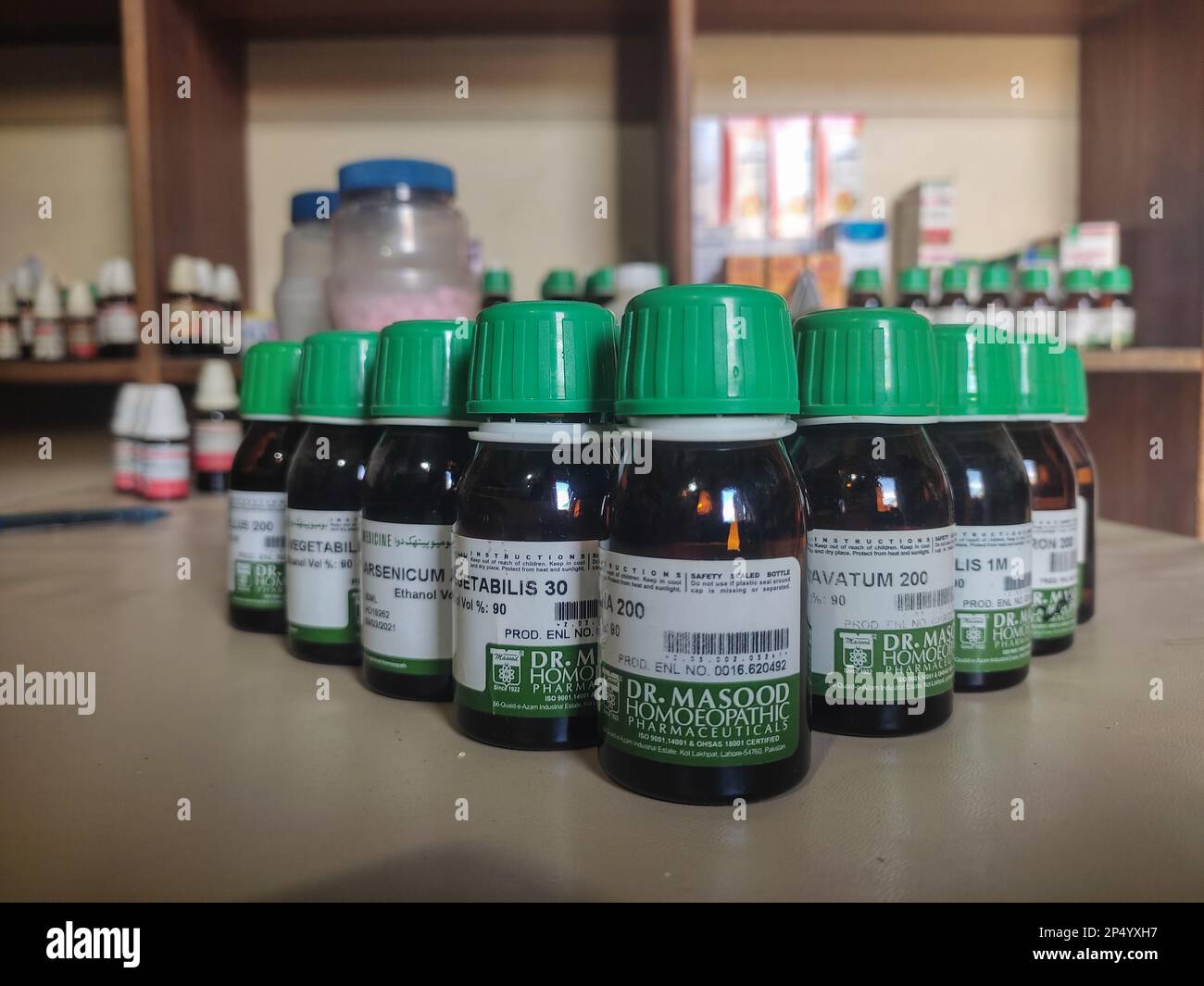 Homeopathic Medicine Consisting Of The Pills And A Bottle Containing A Liquid Homeopathic