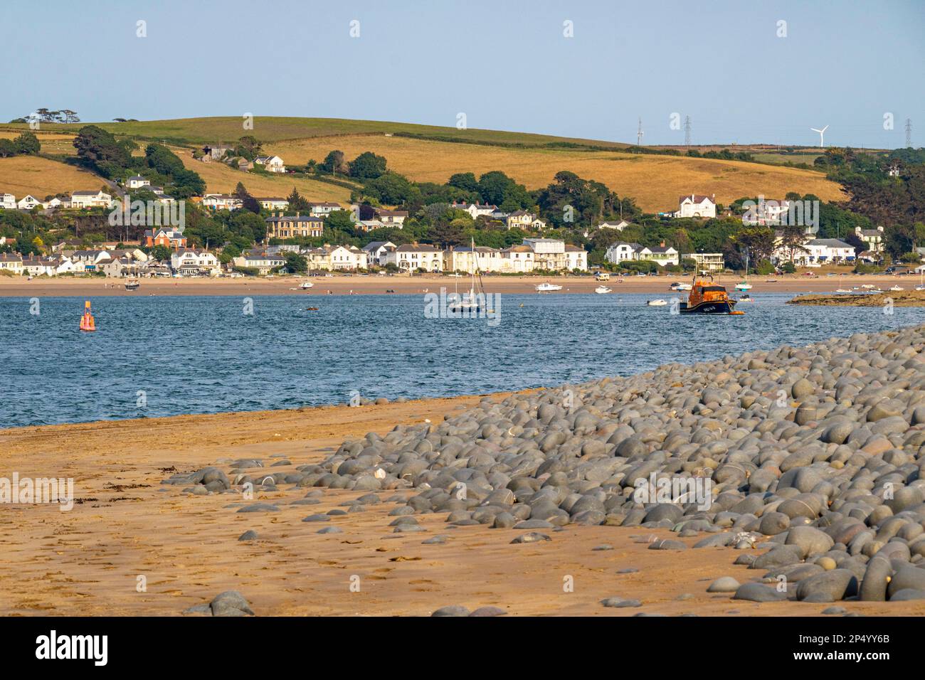 Torridge Estuary View from Sandymere Beach, Northam, with River ...