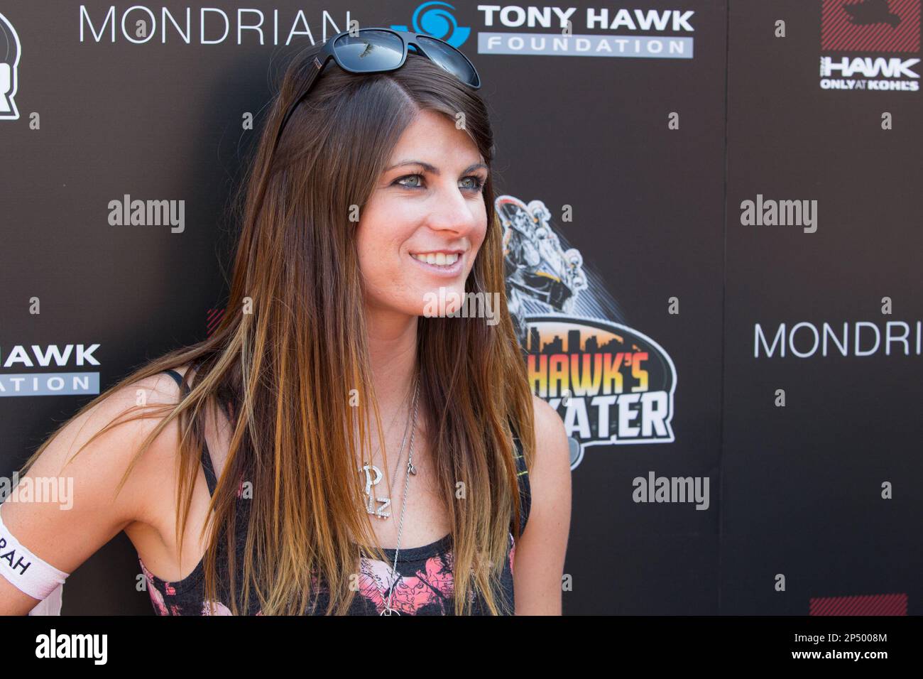 Lyn-z Adams Hawkins Pastrana arrives at the 9th Annual Stand Up For ...