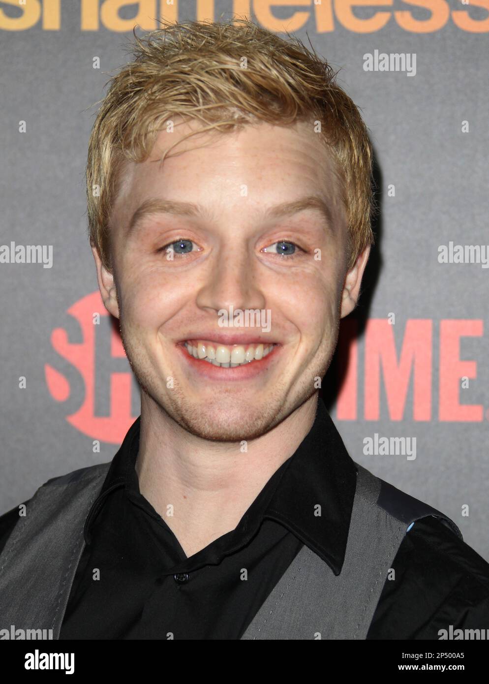 Noel Fisher attends the premiere reception for Showtime's 'Shameless ...