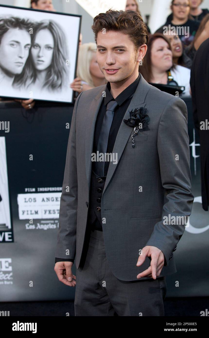 Jackson Rathbone arrives for the Los Angeles Premiere of 'The Twilight ...