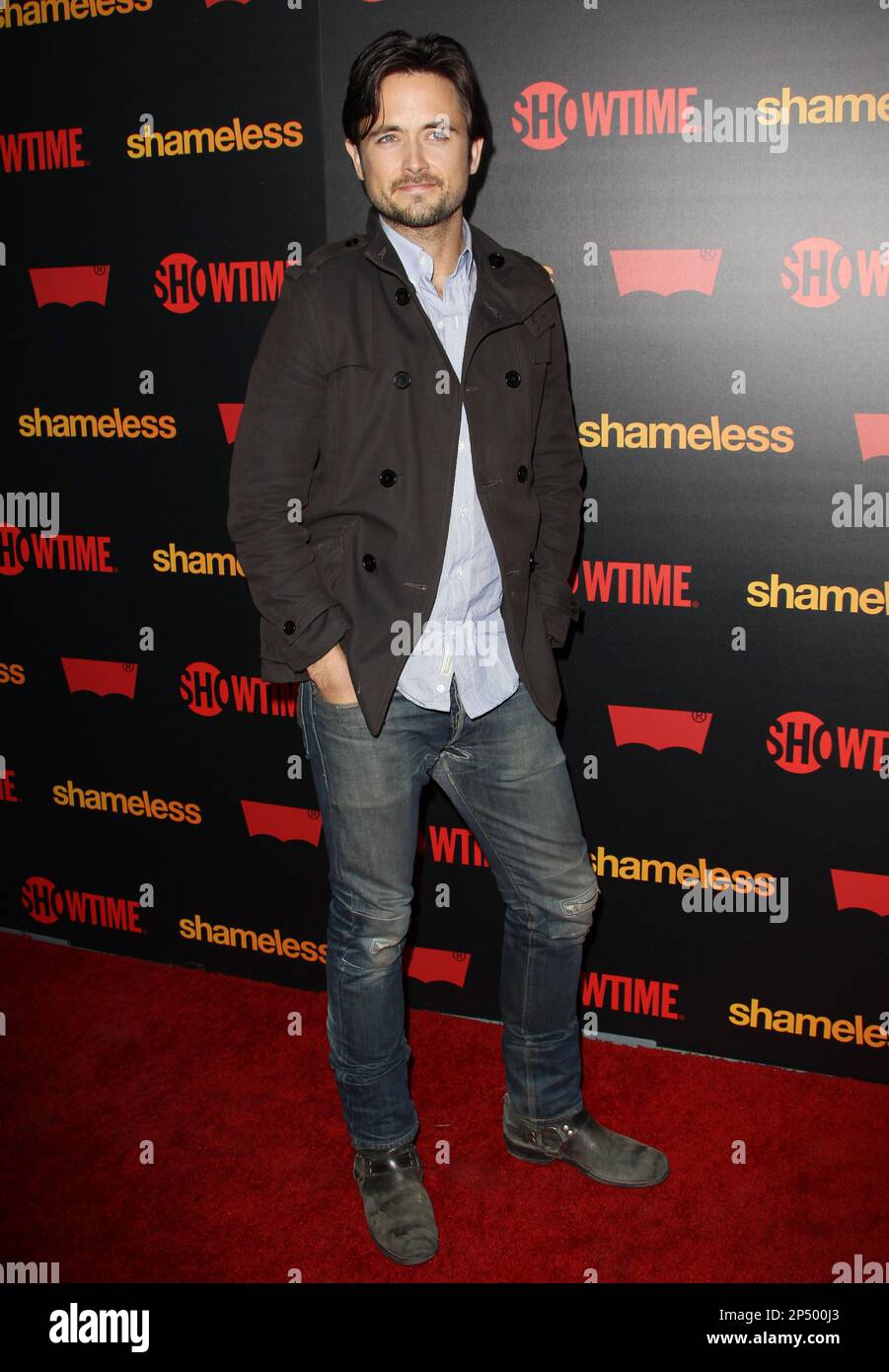 Justin Chatwin attends the premiere reception for Showtime's 'Shameless ...