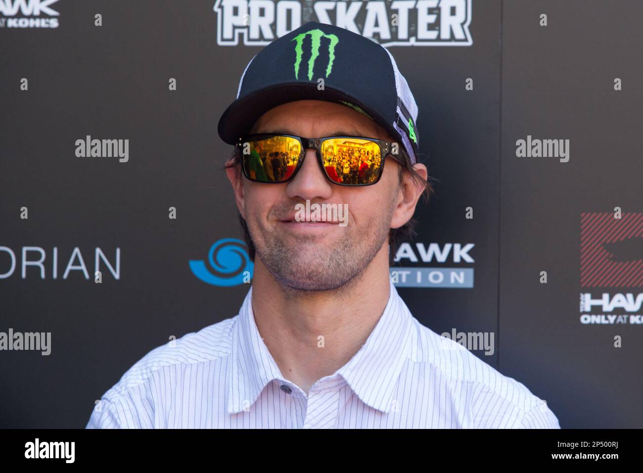 Jamie Bestwick arrives at the 9th Annual Stand Up For Skateparks ...
