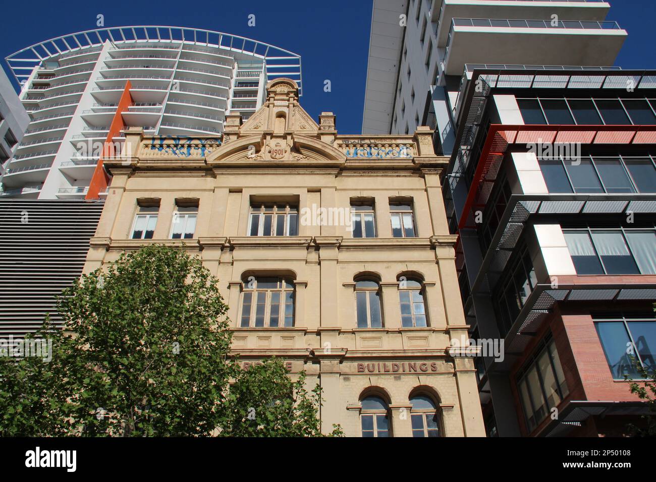 buildings in perth (australia Stock Photo - Alamy