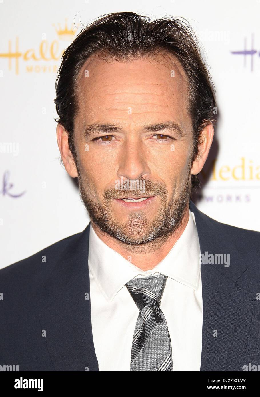 Luke Perry attends Hallmark Channel and the Hallmark Movie Channel ...
