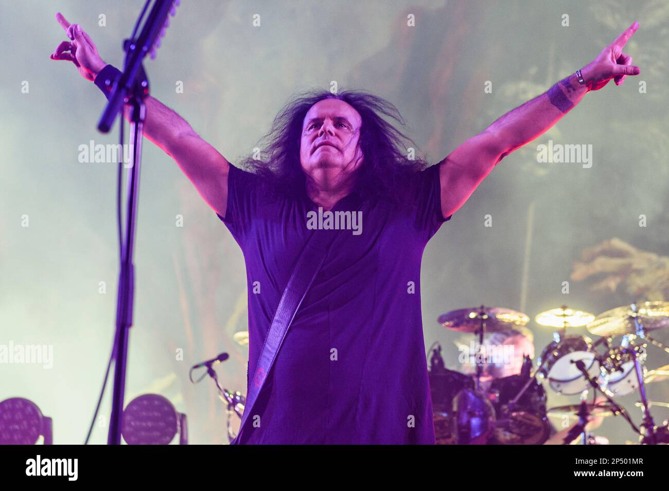 The German Hard Rock And Trash Metal Band Kreator Performs Live In