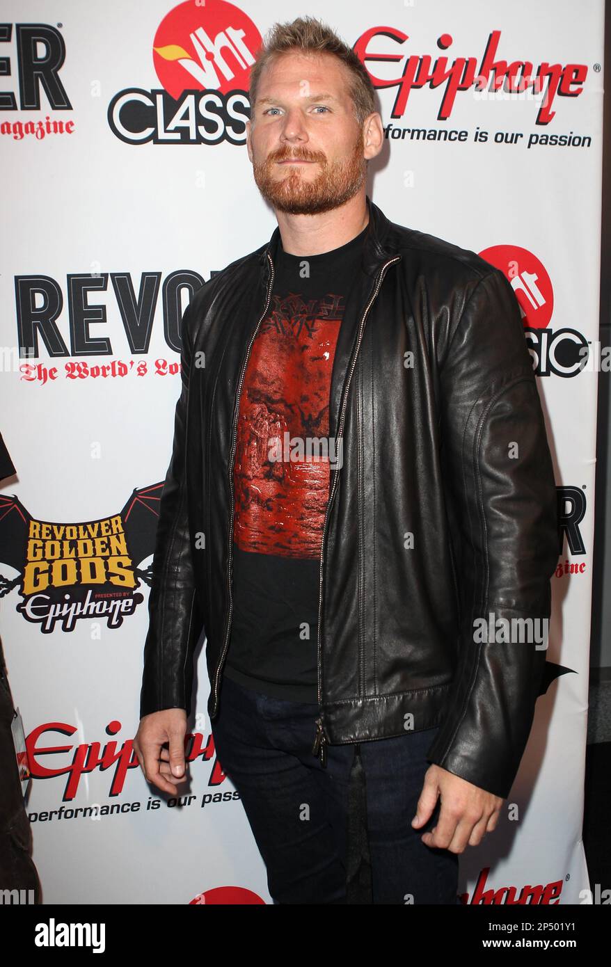 MMA Star Josh Barnett arrives at the 3rd Annual Revolver Golden God ...