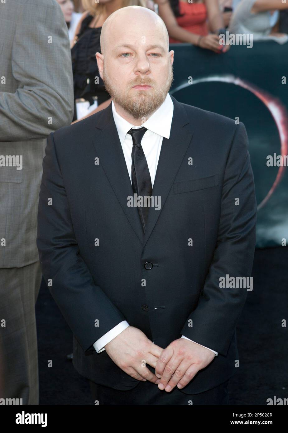 David Slade arrives for the Los Angeles Premiere of 'The Twilight Sage ...