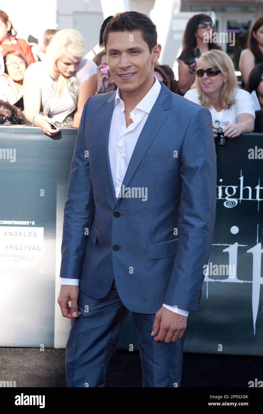 Alex Meraz arrives for the Los Angeles Premiere of 'The Twilight Sage ...