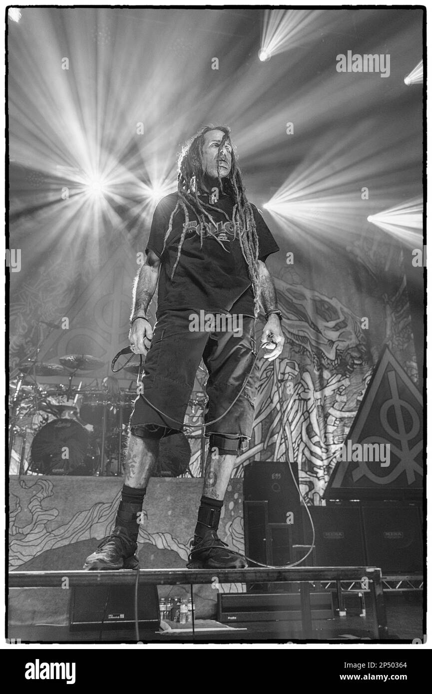 The american groove metal and metal core Lamb of God performs live in ...