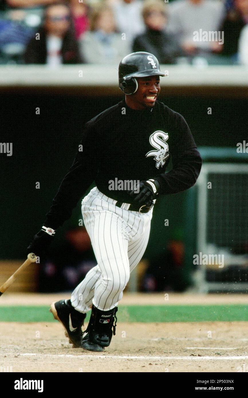 Ray Durham of the Chicago White Sox during a game against the Anaheim ...
