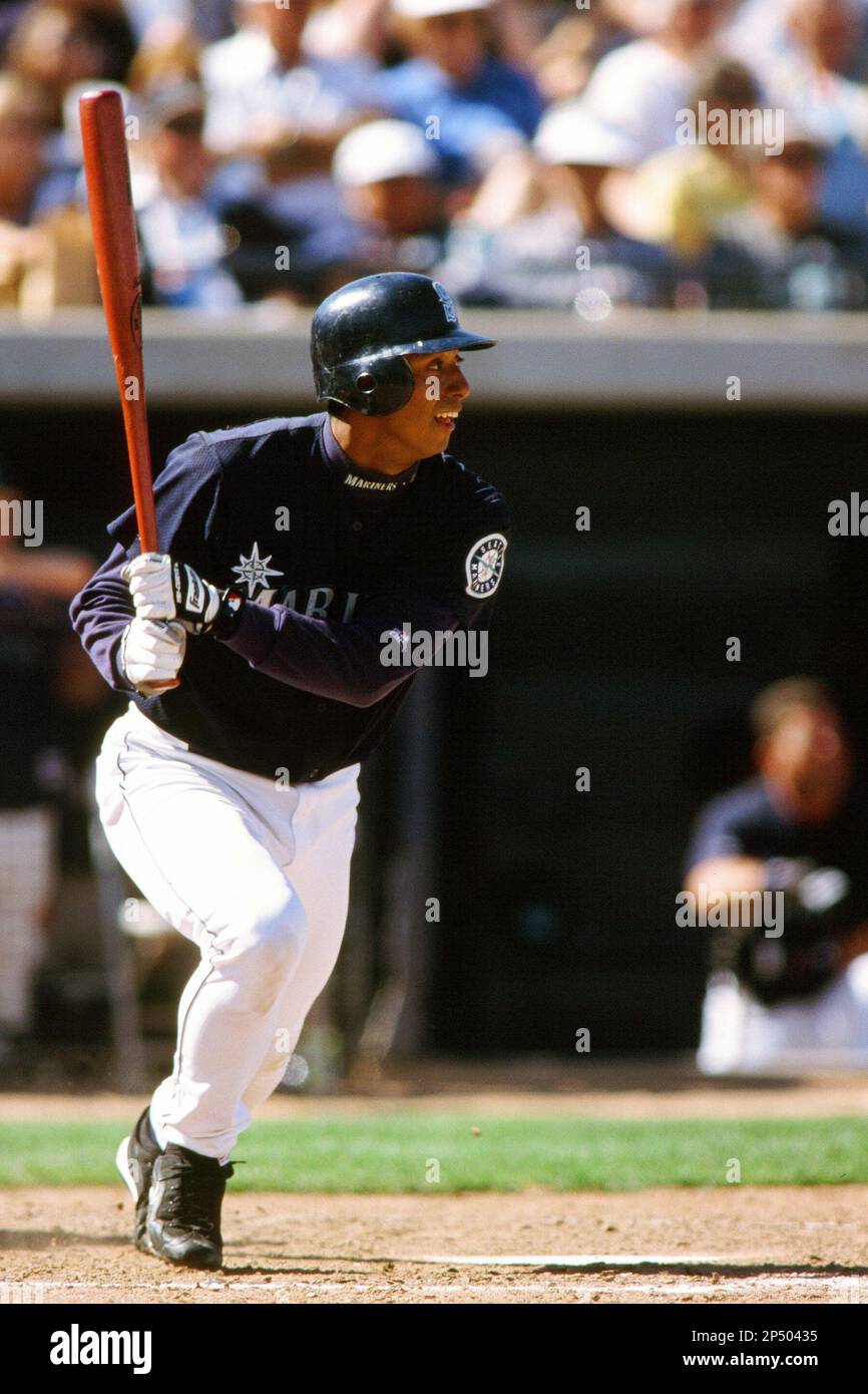 Carlos Guillen of the Seattle Mariners during a Spring Training game at ...