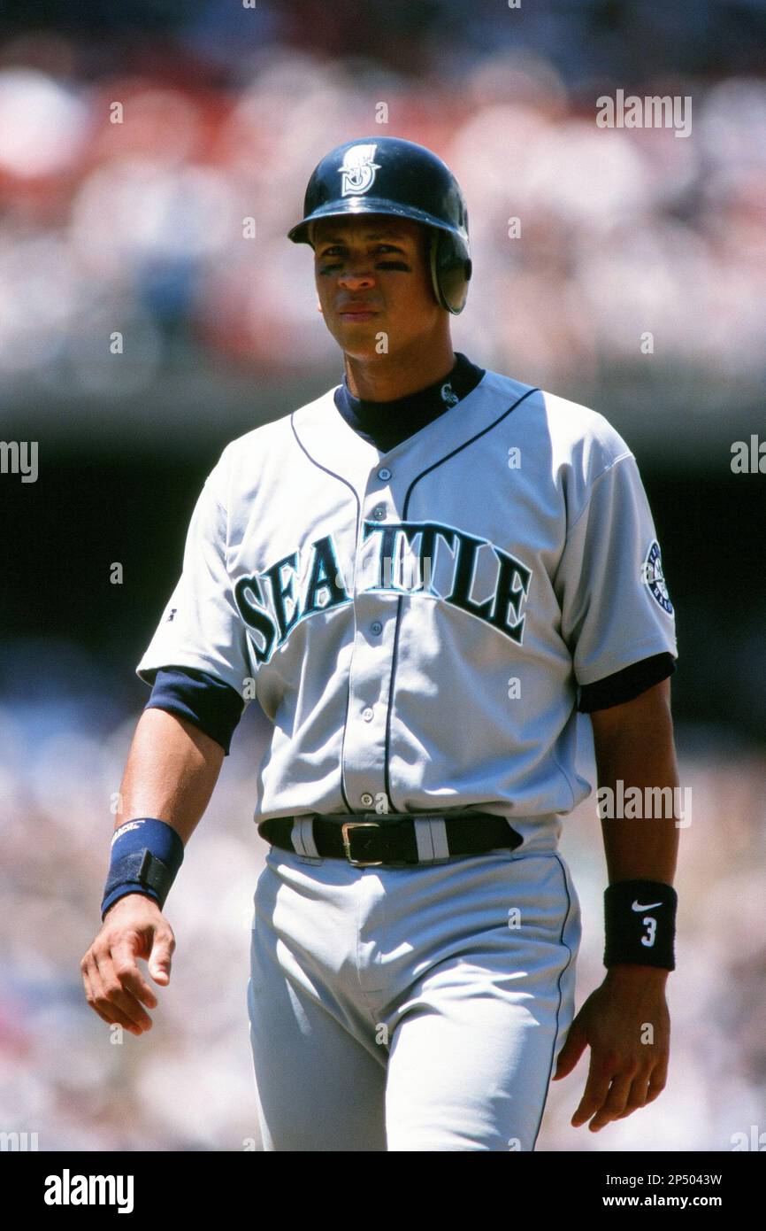 Alex Rodriguez of the Seattle Mariners during a game against the Los ...