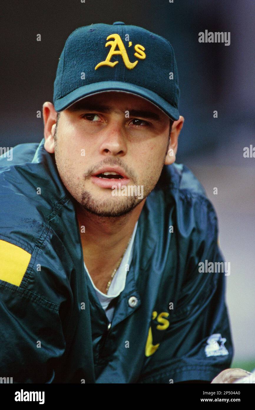 Ramon Hernandez of the Oakland Athletics during a game against the ...