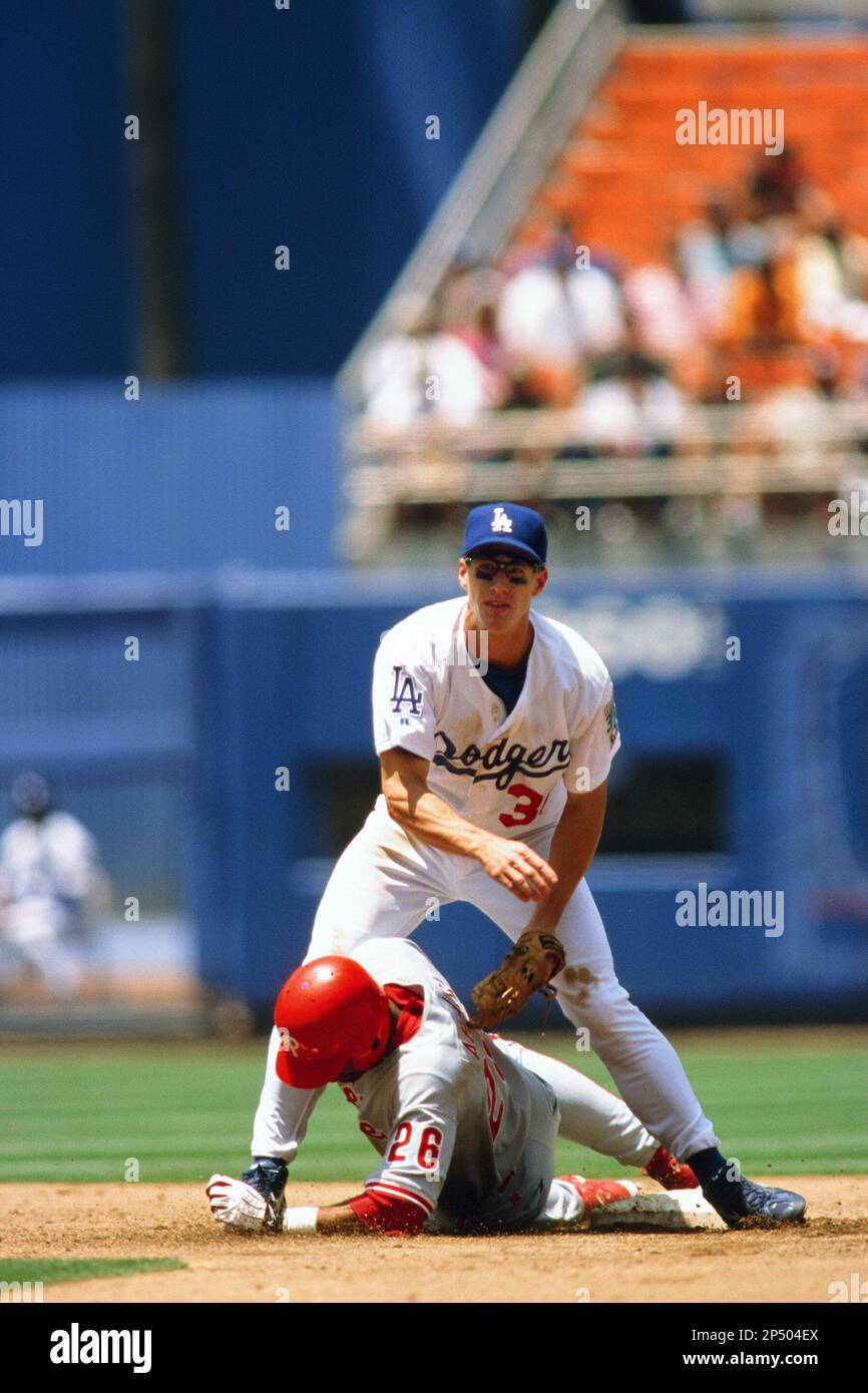Craig Counsell of the Los Angeles Dodgers during a game at Dodger ...