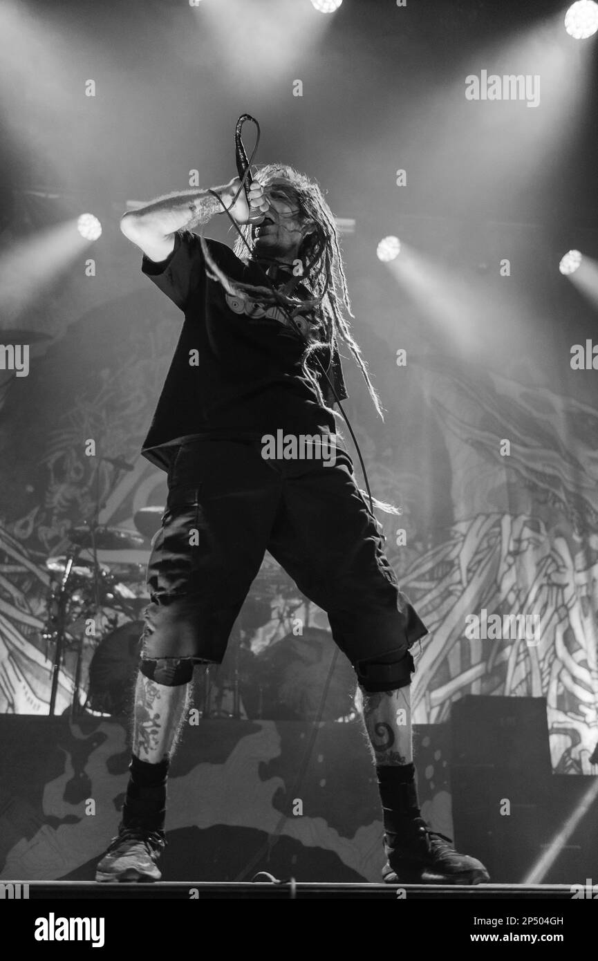 The american groove metal and metal core Lamb of God performs live in ...