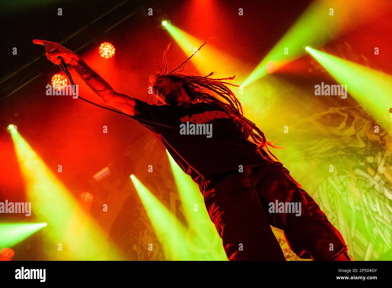 The american groove metal and metal core Lamb of God performs live in ...