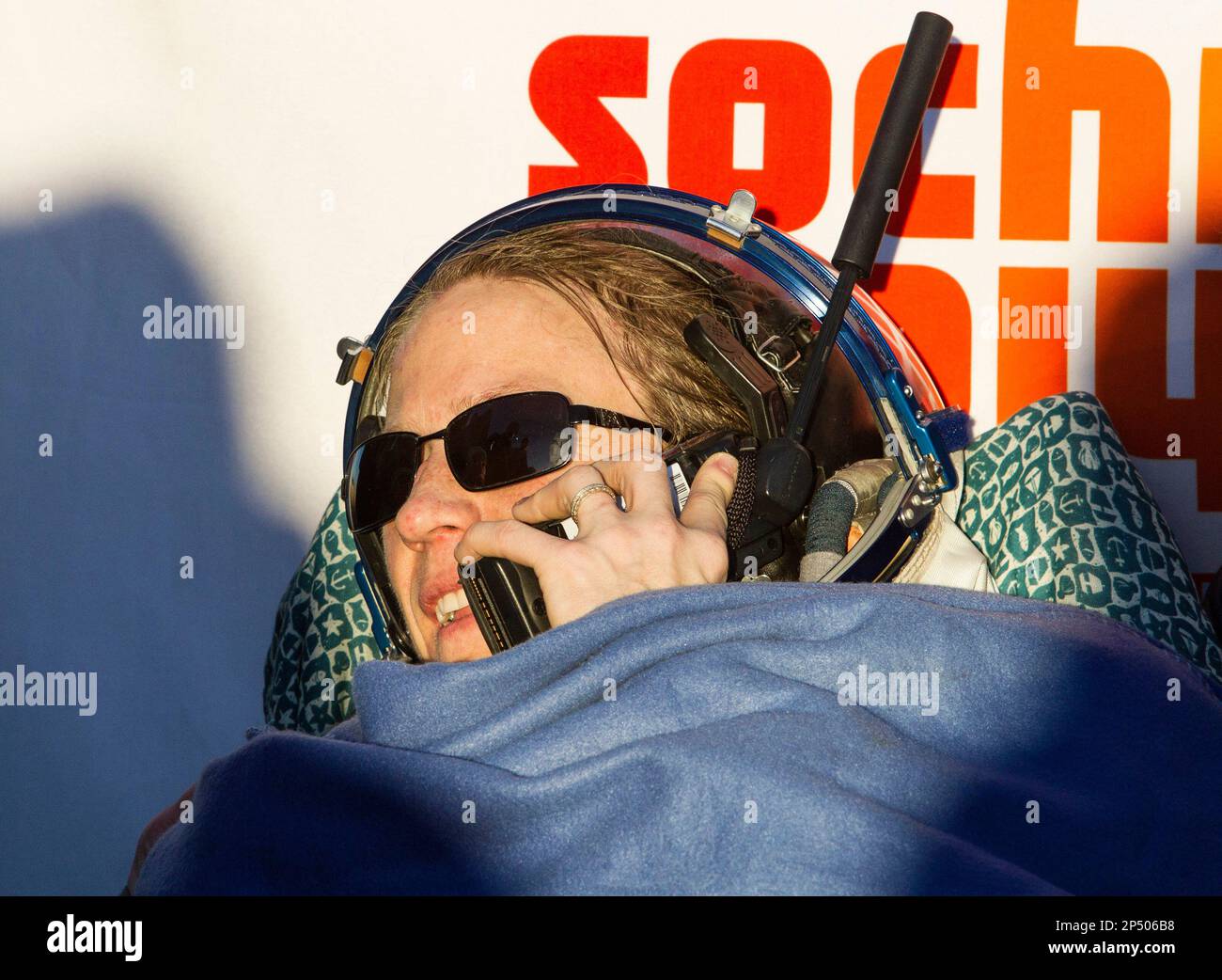 U.S. astronaut Karen Nyberg, an International Space Station (ISS) crew ...