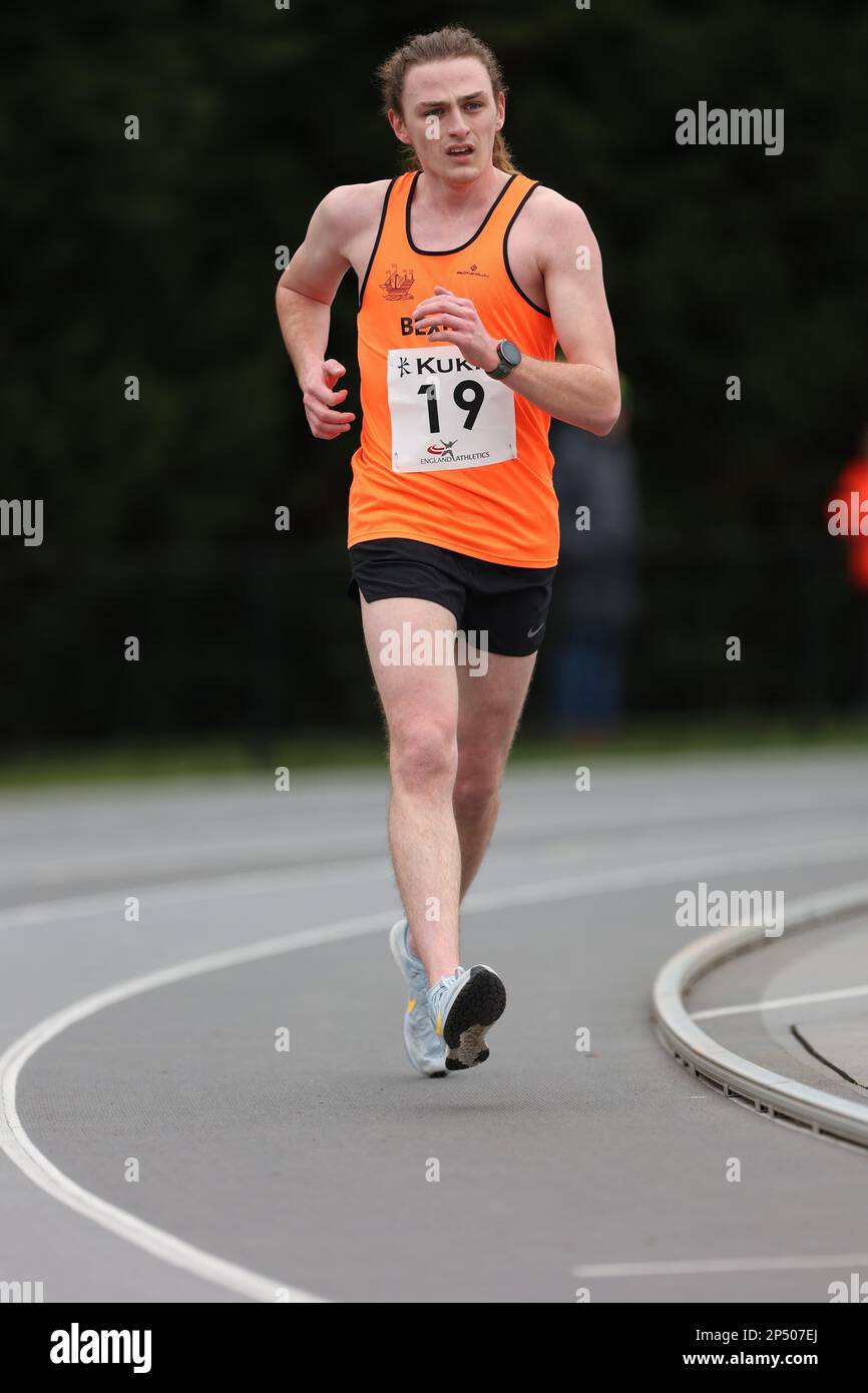 Luc Legon winner of the 10000m Walk England Athletics Winter Race Walk ...