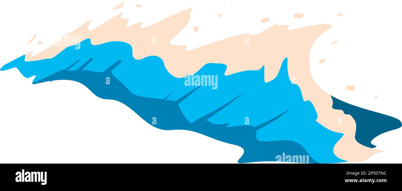 High waves and surf Stock Vector Images - Alamy