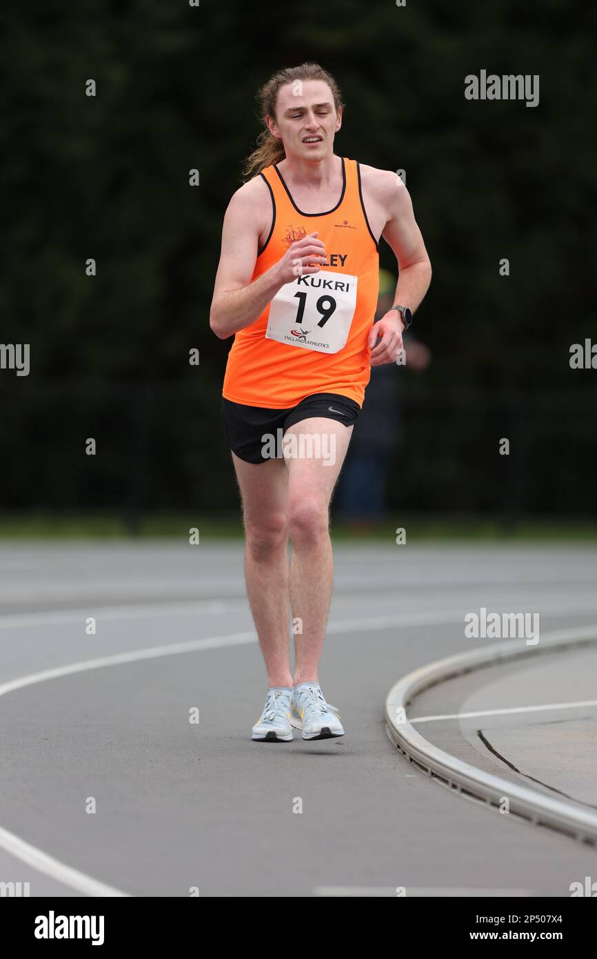 Luc Legon winner of the 10000m Walk England Athletics Winter Race Walk ...