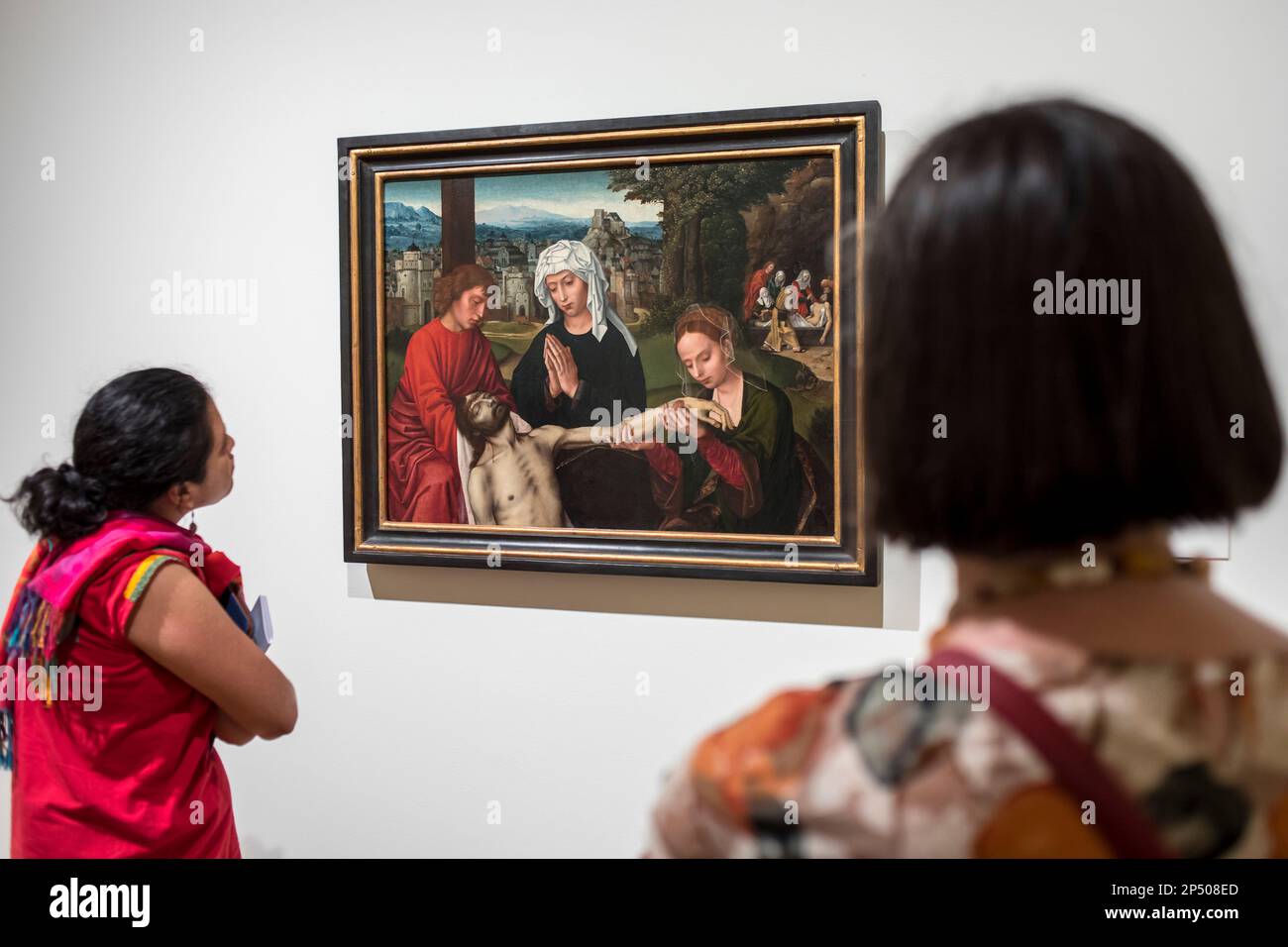 `Pietà at the Foot of the Cross´ by Benson Ambrosius. Museo de Bellas ...