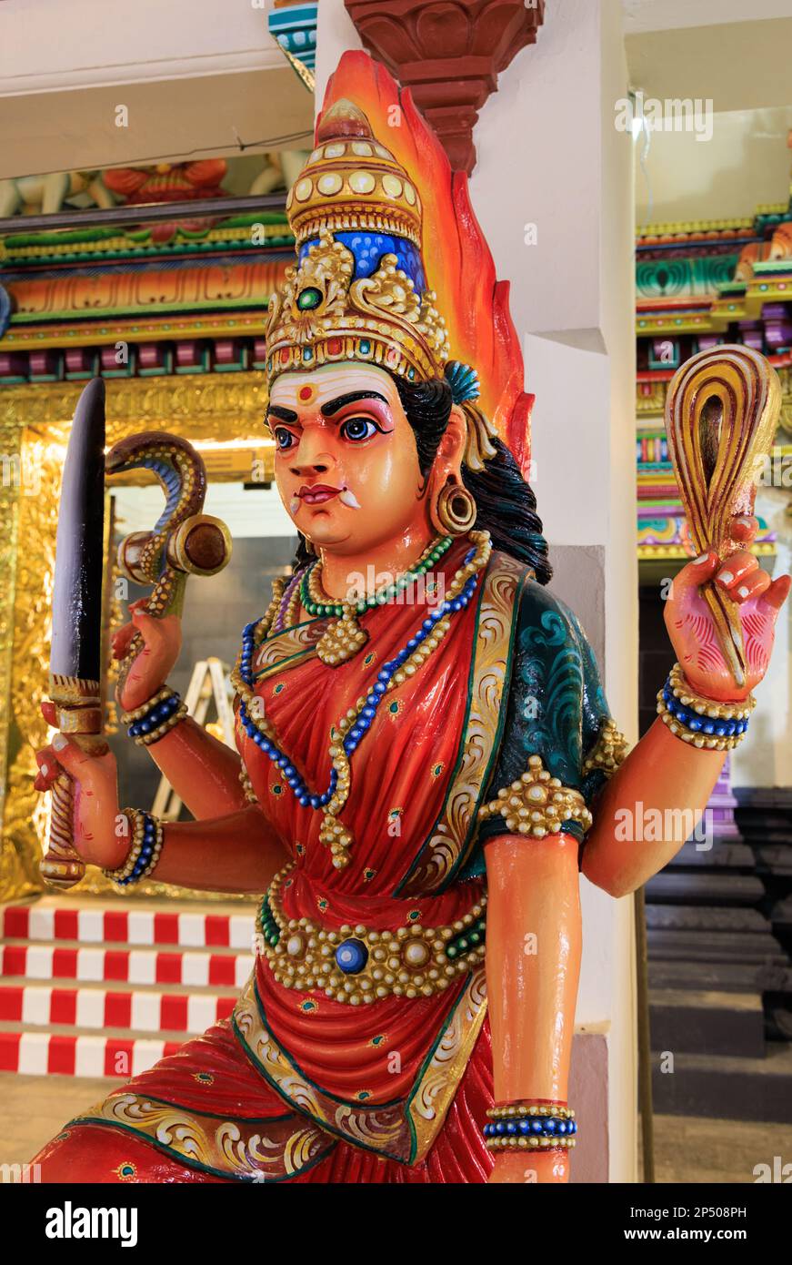 Indian temple guardian hi-res stock photography and images - Alamy